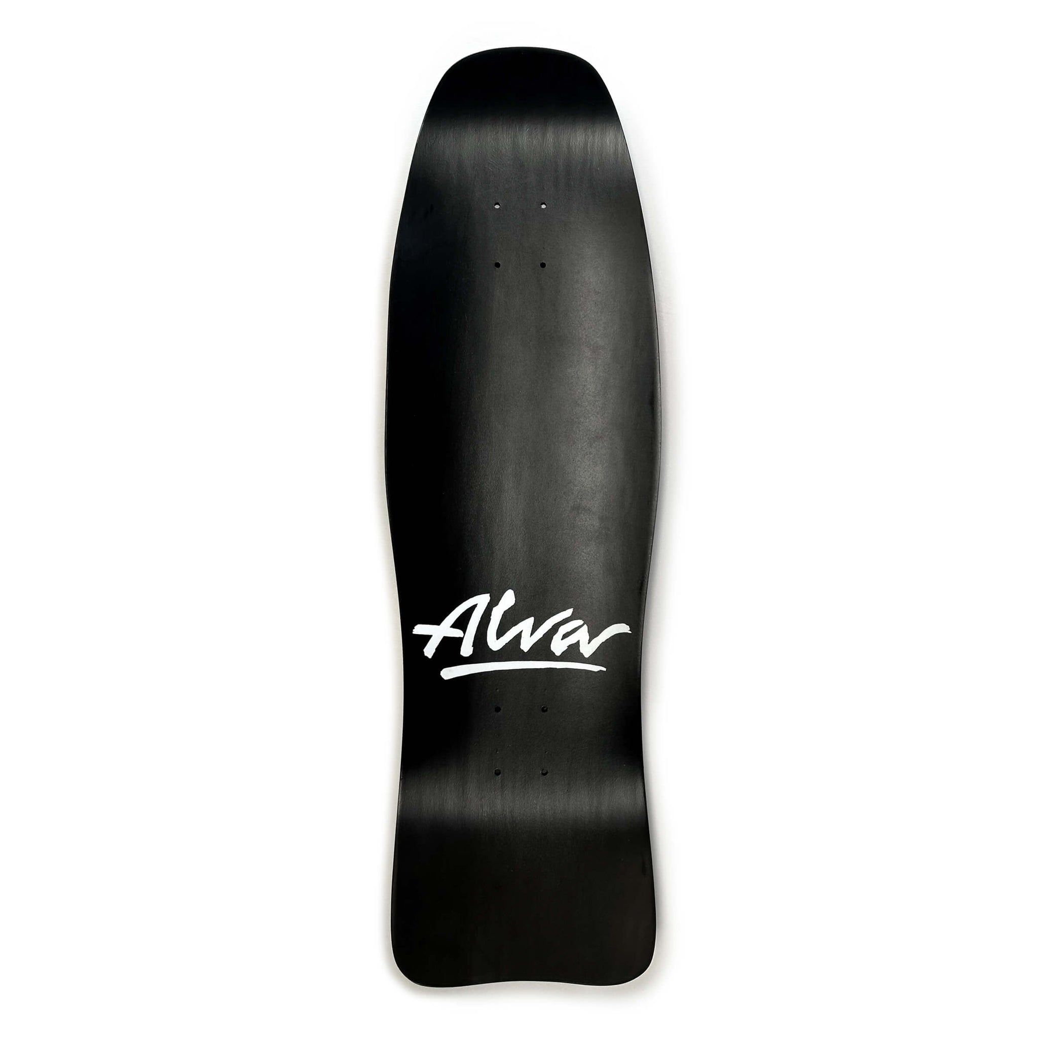 ALVA Modern Agresion Deck with a Street Fire Black with purple graphic ...