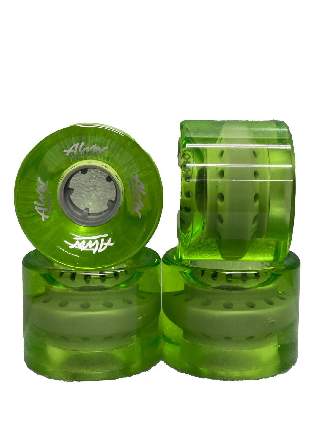 CRUISER WHEELS-CLEAR GREEN – Alva-Skates.com
